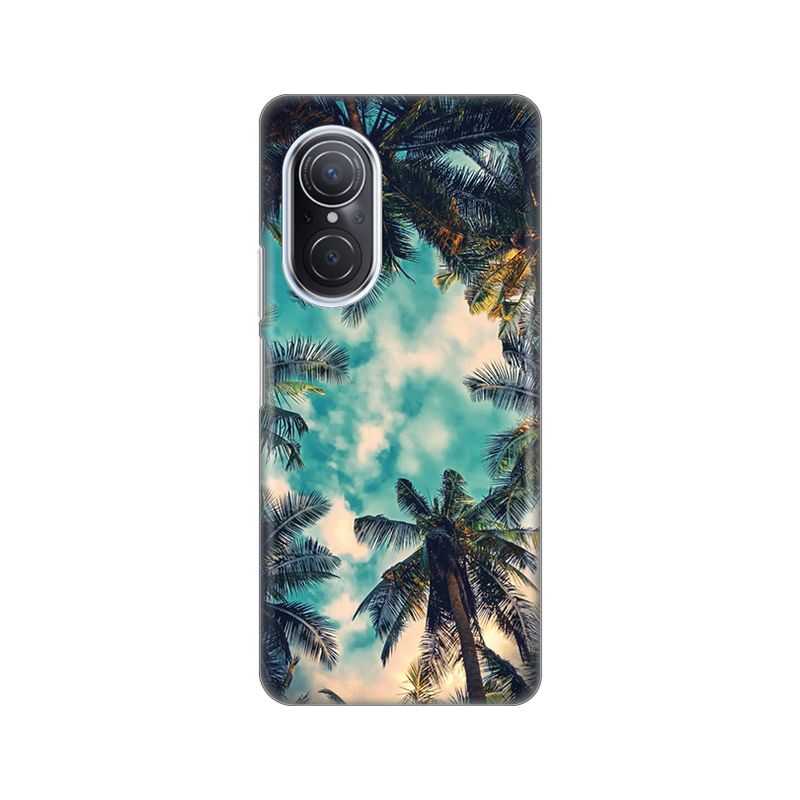 Maskica Silikonska Print za Huawei Nova 9 SE/Honor 50 SE Palm Tree