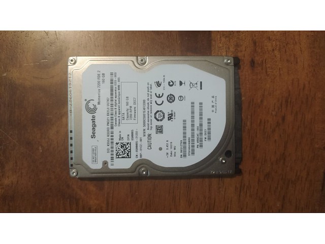 Hard disk Seagate 160GB , SATA II , 78% helta