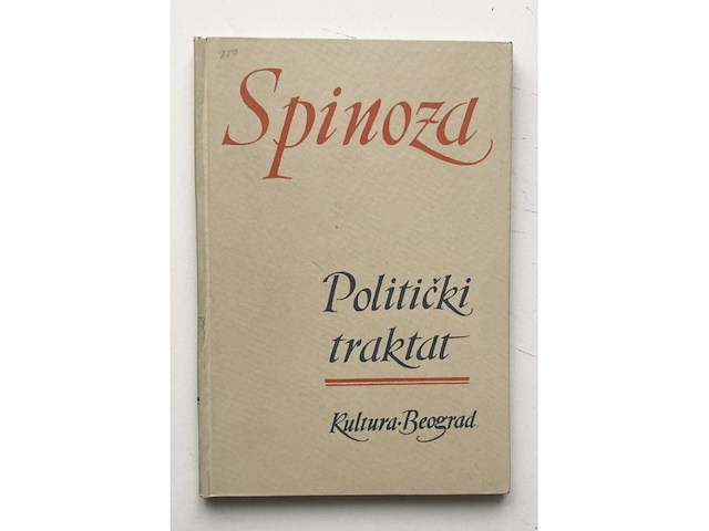 Spinoza - Politički traktat