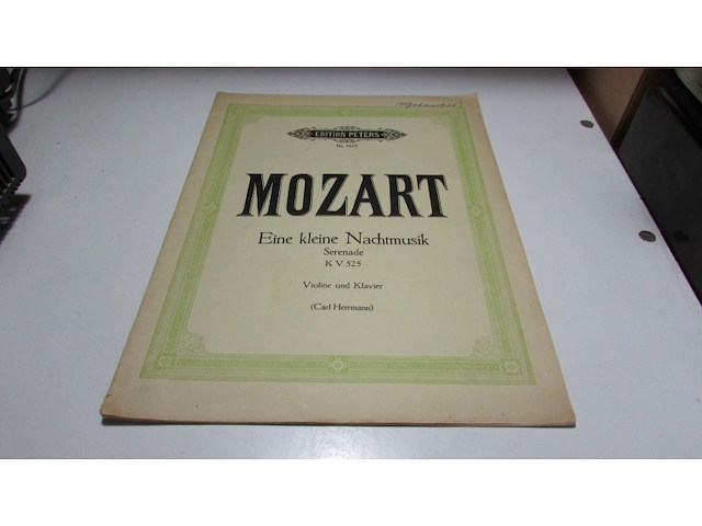 MOZART Eine kleine Nachtmusik /Serenade/