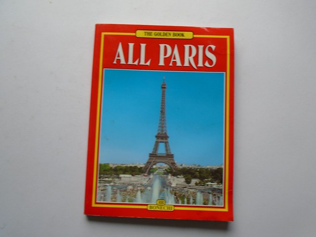 All Paris, the golden book, Pariz, vodič za turiste,eng