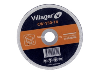 VILLAGER Rezna ploča za metal CW11510 Rezna ploča 115mm 22.20mm