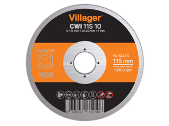 VILLAGER Rezna ploča CWI 115 10 Rezna ploča 115mm 22.23mm