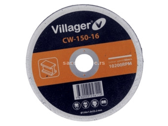 VILLAGER Rezna ploča CW15016 Rezna ploča 150mm 22.20mm