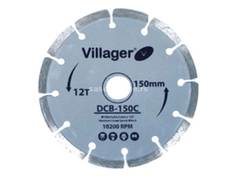 VILLAGER Dijamantska rezna ploča DCB125C Rezna ploča 125mm