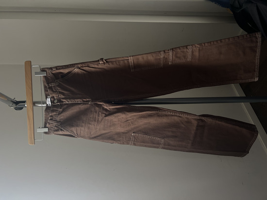 Zara braon cargo pantalone