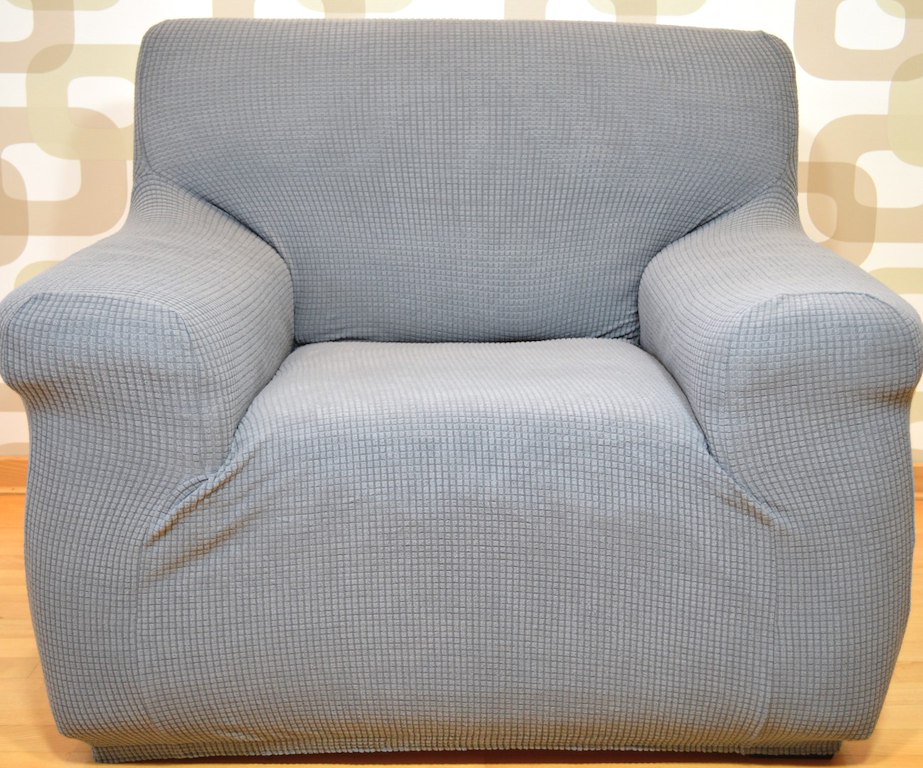 Rastegljiva navlaka za fotelju gray