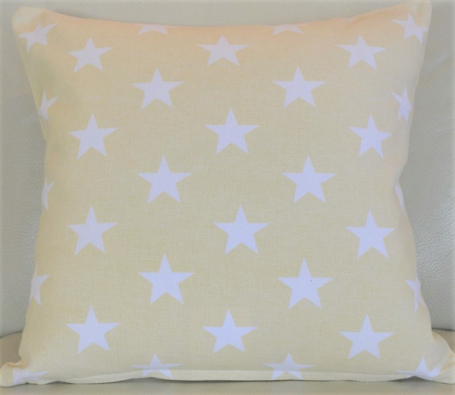 Jastuk Stars krem 40×40