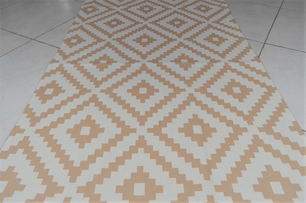 Prostirka sa printom romb beige 70×140