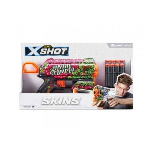 X shot skins flux blaster