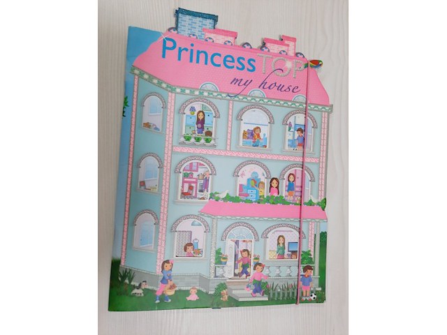 Princess top my house-slikovnica sa nalepnicama