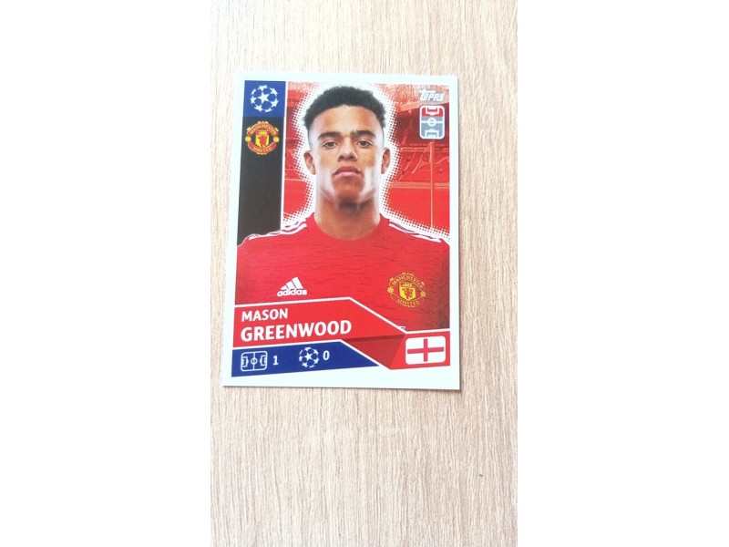Liga šampiona 2020/21 Topps broj MUN 018
