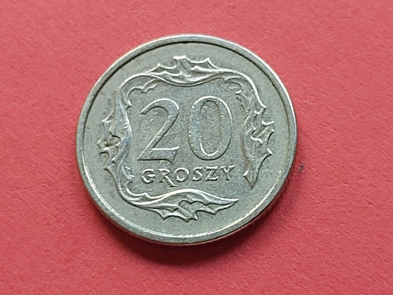 Poljska - 20 groszy 2001 god