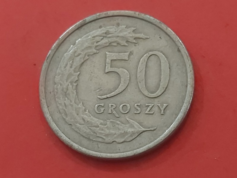 Poljska - 50 groszy 1991 god