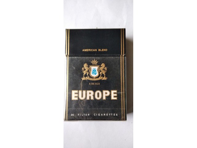 EUROPE prazna kutija