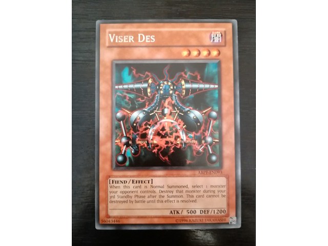 Yu-GI-OH!- Viser Des  (Rare)