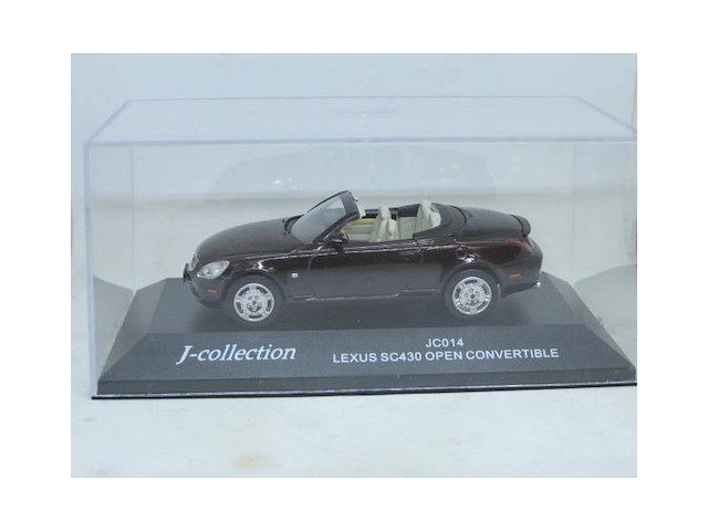 1:43 J collection lexus SC430 convertible