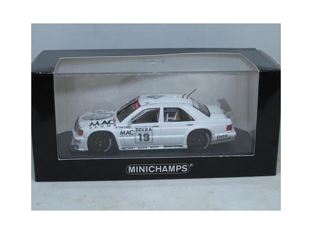 1:43 minichamps mercedes 190E DTM