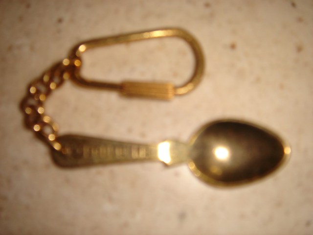 Privezak za ključeve Podravkina zlatna kašika