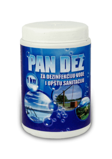 Pan dez preparat za dezinfekciju vode – 1kg