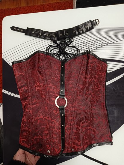 Predivan choker korset sa kaisem S-M