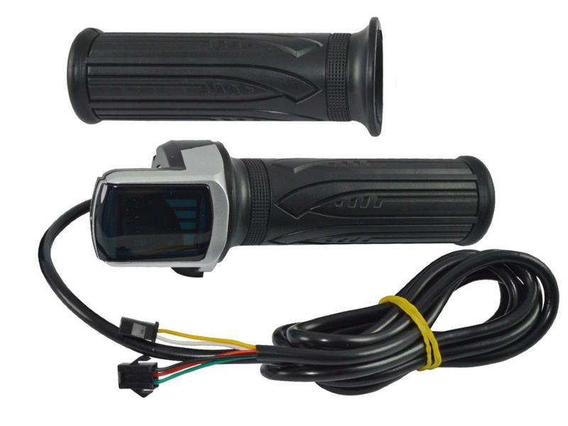 OSTALO Ručica "gasa" za elektro bicikl - sa indikatorom baterije (DAKOTA)