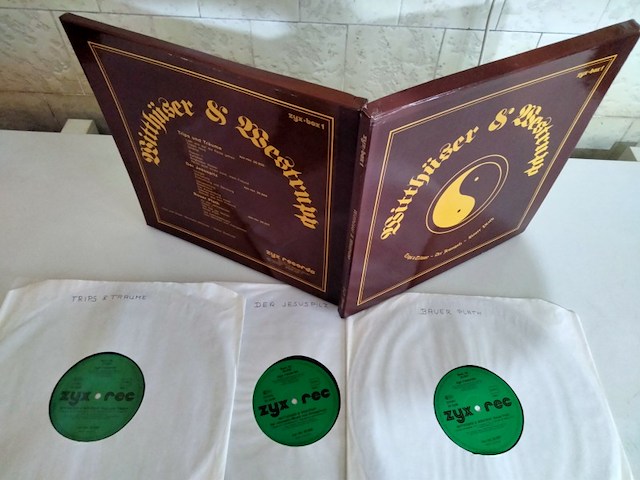 WITTHUSER and WESTRUPP  KRAUTROCK PROG BOX  3 X LP