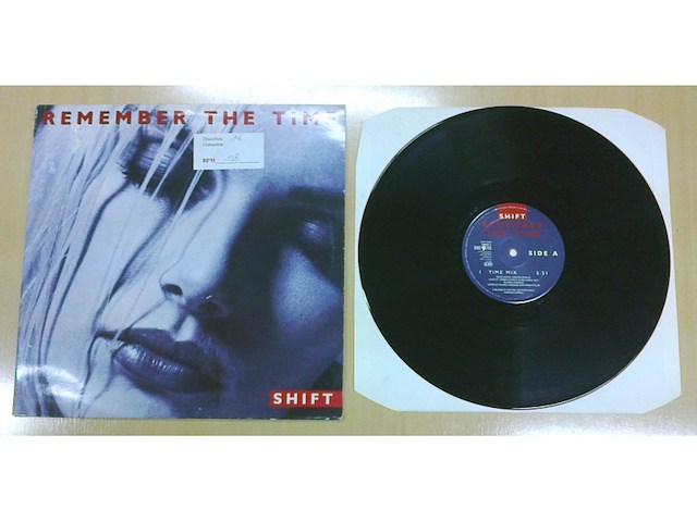 SHIFT - Remember The Time (12 inchmaxi) Made in Holland