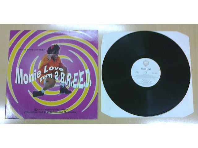 MONIE LOVE - Born 2 B.R.E.E.D. (mini LP) Made in USA
