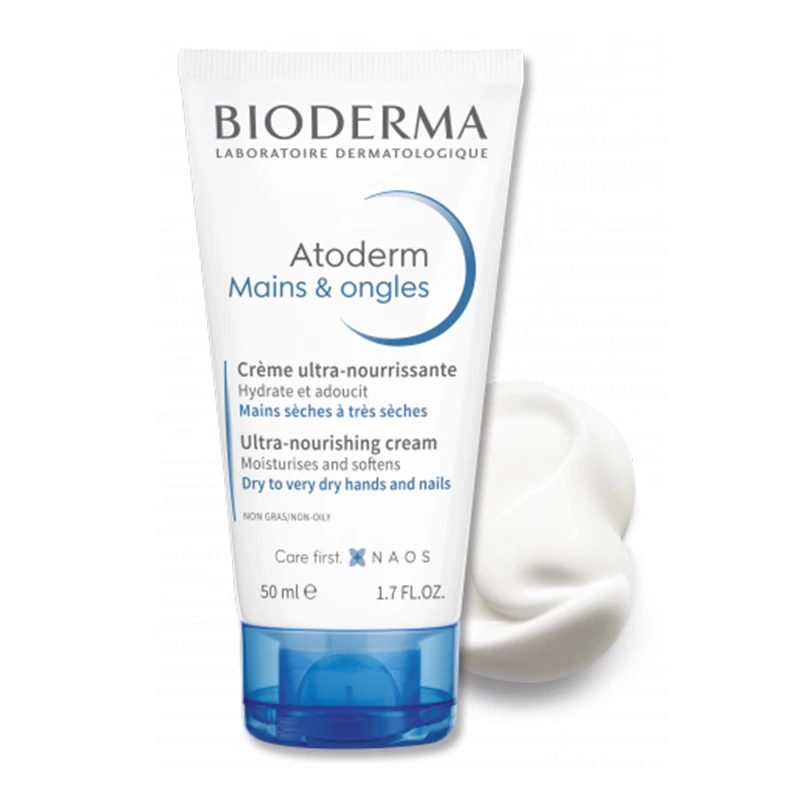 Bioderma Atoderm krema za ruke 50 ml, za suvu kožu