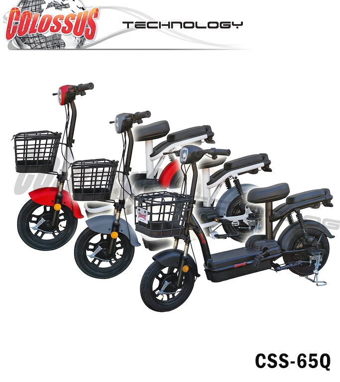 COLOSSUS Električni bicikl CSS-65Q