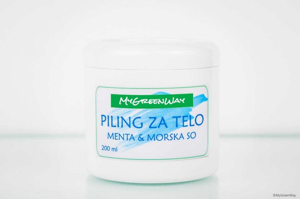 PILING ZA TELO – MENTA & MORSKA SO 200 ML