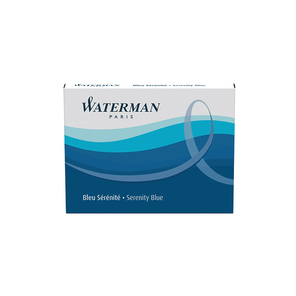 Waterman patrone za nalivpero plave