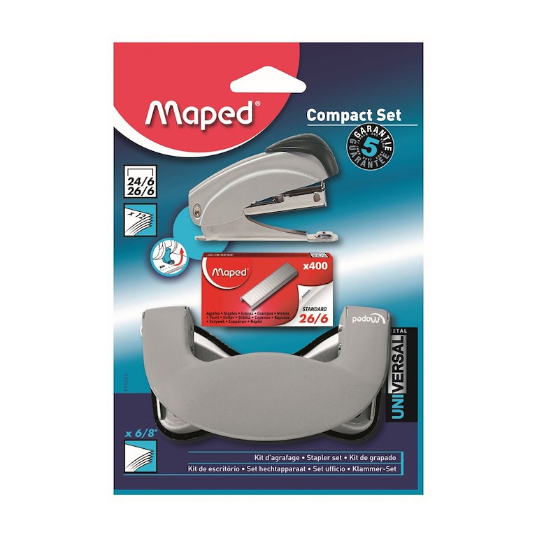 Heftalica Maped set