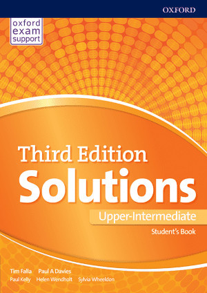 Engleski jezik Solutions Upper Intermediate 3rd Edition, udžbenik za 3. i 4 razred srednje škole Novi Logos
