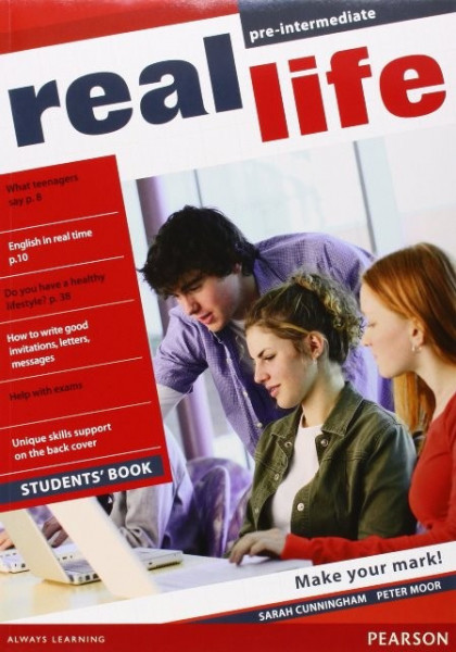 Real Life Pre-intermediate, udžbenik, engleski jezik za 2. razred srednje stručne škole Akronolo