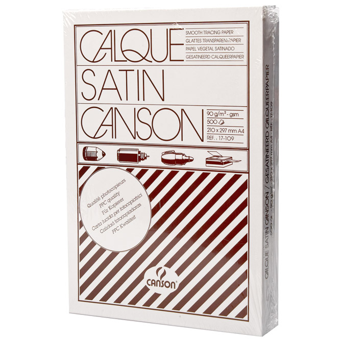 Paus papir Canson A4, 90g/m2, 1/500