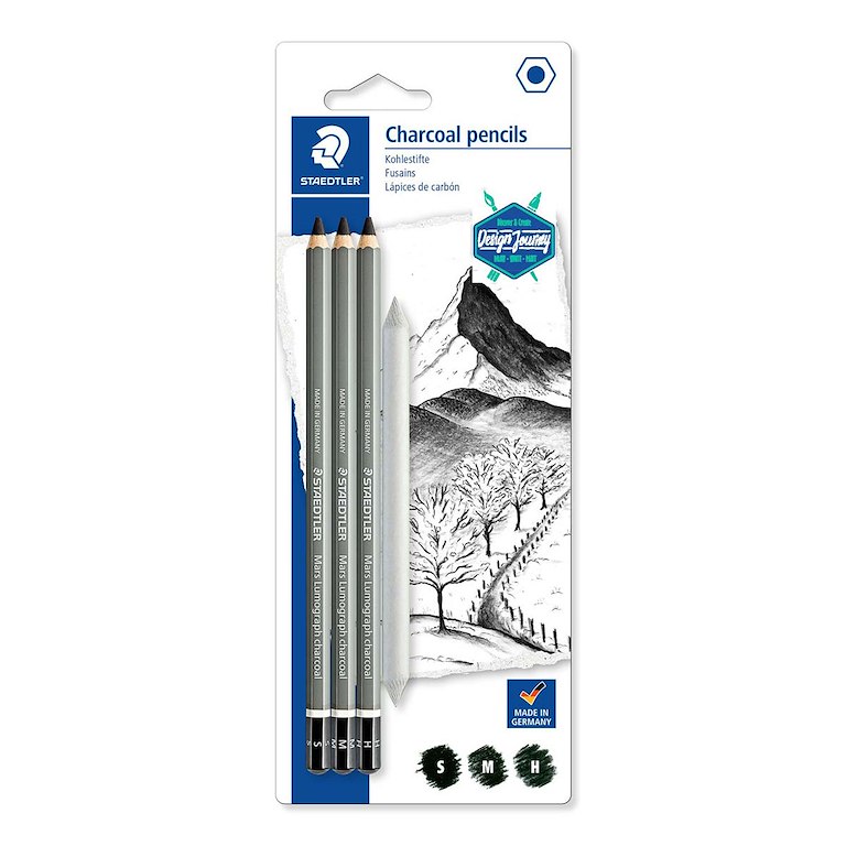 Staedtler drvena olovka Mars Lumograph Charcoal