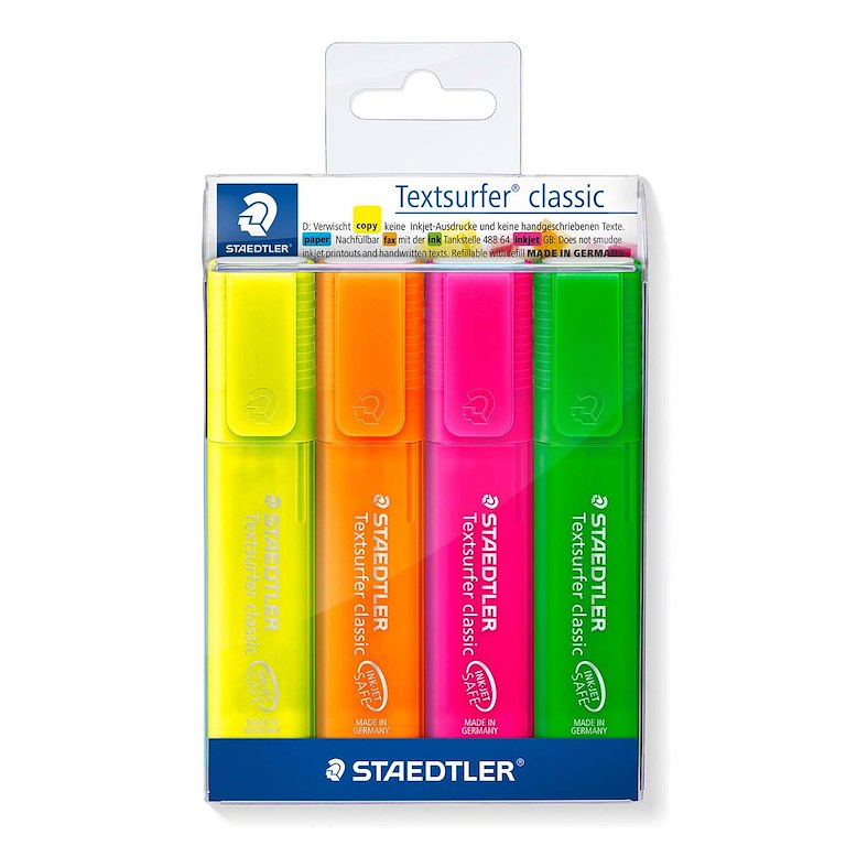 Staedtler signiri fluo Textsurfer set 1/4