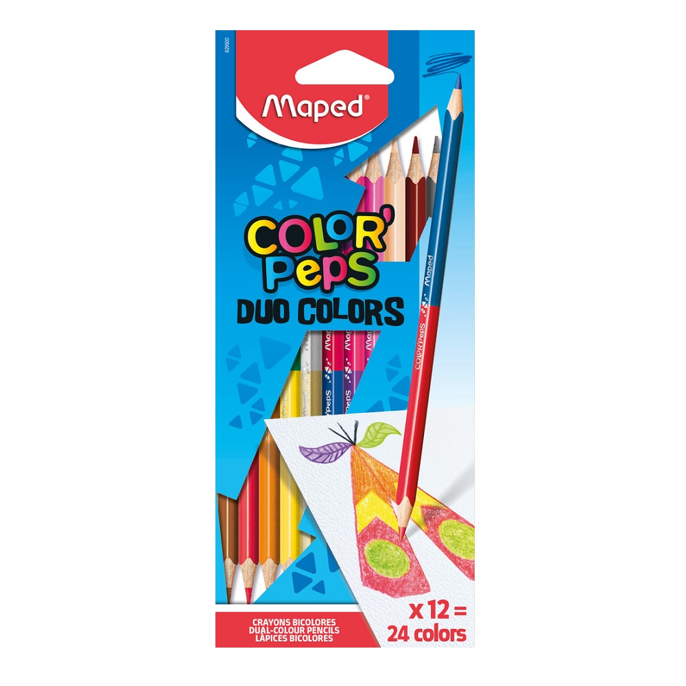 Drvene bojice Maped Color Peps Duo 12/24