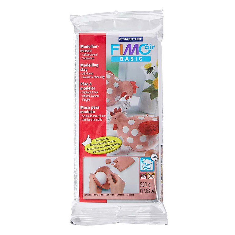 Fimo air basic 500gr terakota boje