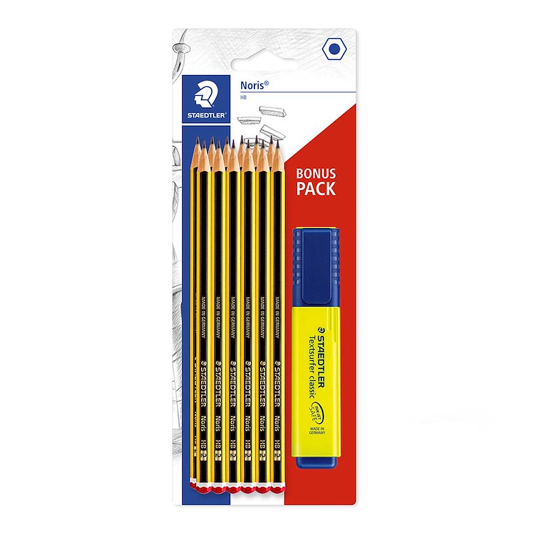 Grafitna olovka NORIS BIG PACK P1