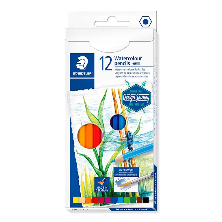 Staedtler akvarel drvene bojice 1/12