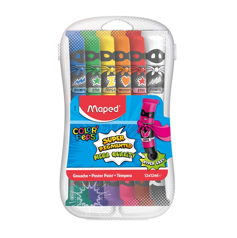 Tempere Maped Color Peps 12ml 1/12 pvc