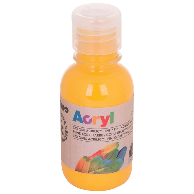 Akrilna Boja 125ml Primo, CMP, Medium yellow