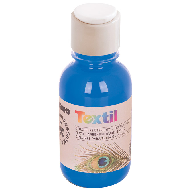 Boja za tekstil 125ml CMP, Cyan