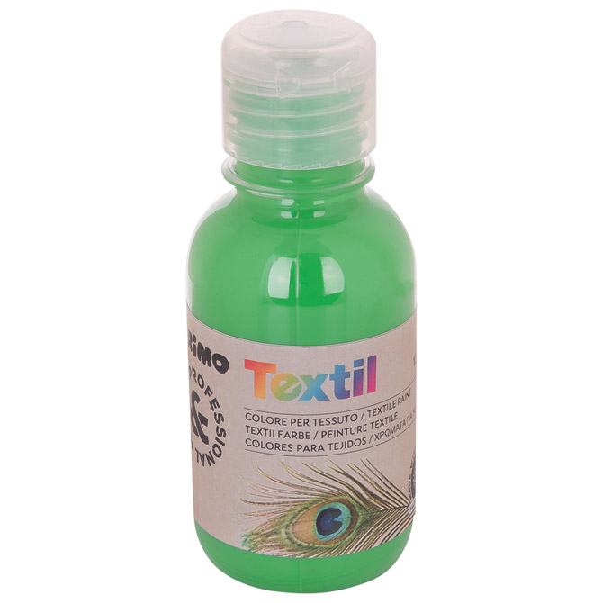 Boja za tekstil 125ml CMP, Metalic green