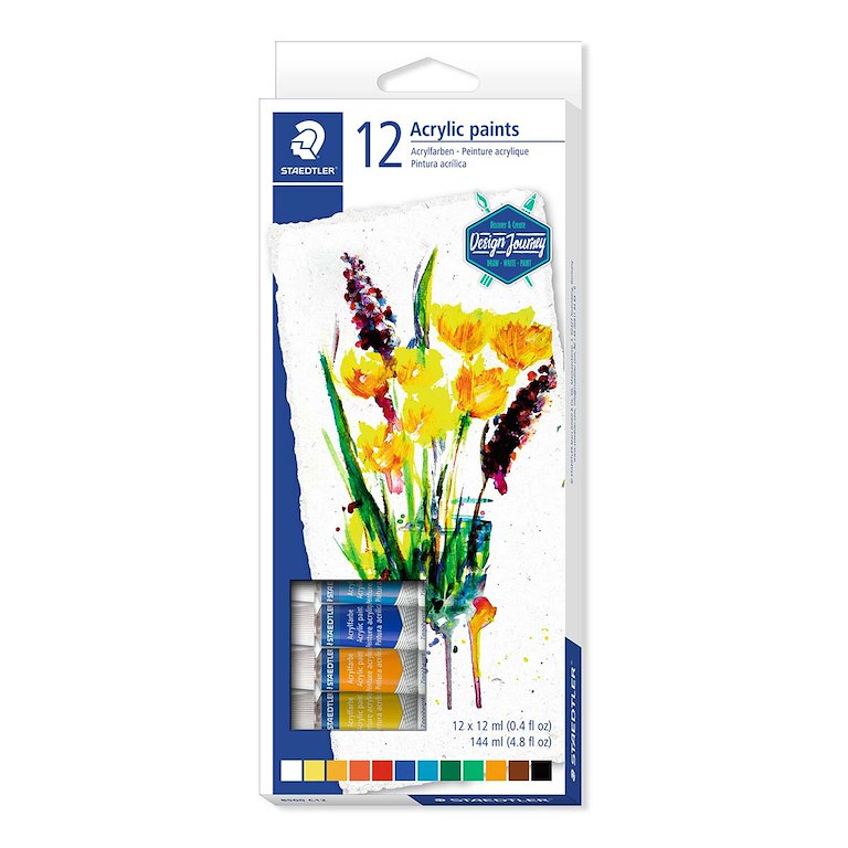 Staedtler akrilne boje 1/12