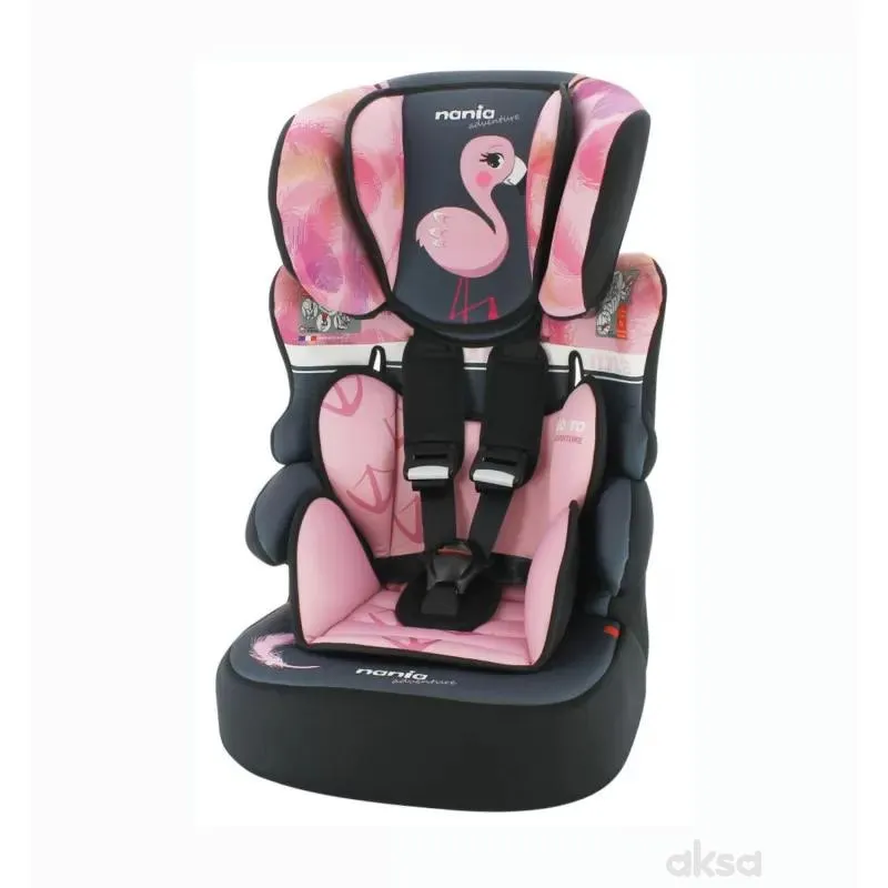 Nania Beline Auto sedište za decu 9-36 kg Flamingo