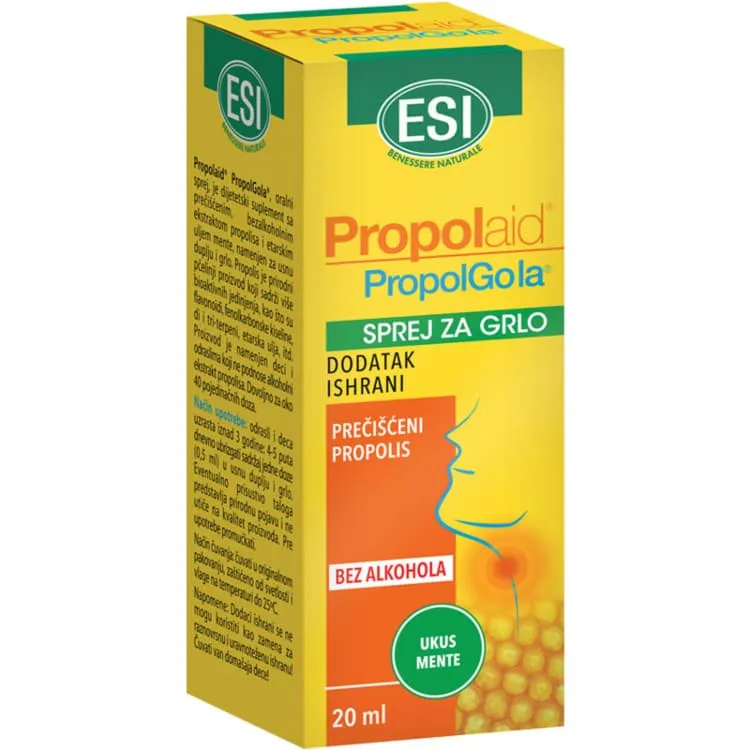 Esi Propolaid Sprej Za Grlo 20ml